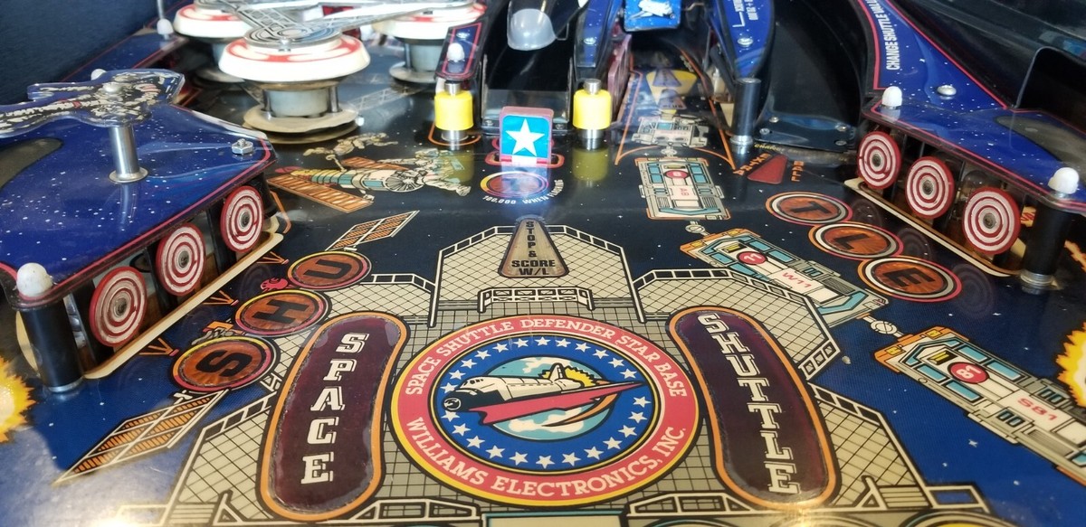 Space Shuttle Pinball Parts