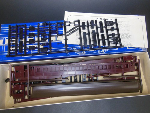 HO SCALE ALCO MODELS NORFOLK & WESTERN P-70 COACH KIT | eBay