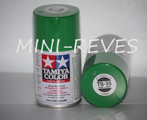 Tamiya Peinture Bombe TS35 Park Green | eBay