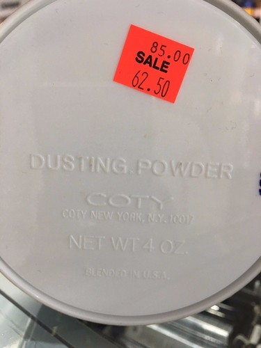 IMPREVU DUSTING POWDER BY COTY 4 0Z. | eBay