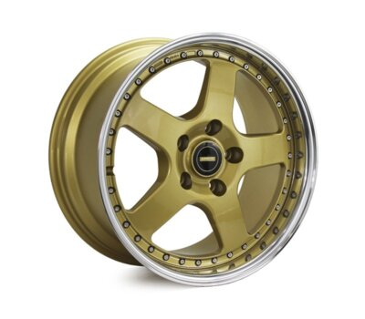 To Suit HYUNDAI NEXO WHEELS PACKAGE: 17x8.5 17x9.5 Simmons FR-1 Gold ...
