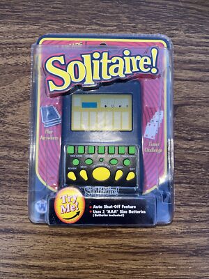Westminster Pocket Arcade Solitare Electronic Hand Held Game New Sealed ...