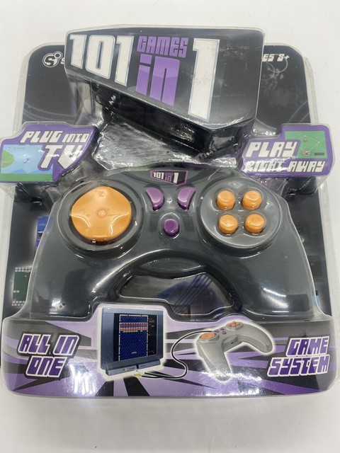 101 Video GAMES IN 1Plug Into TV All In One Game System Senario for ...