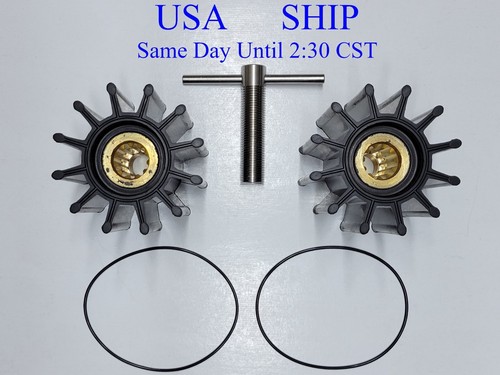 2 each Impeller Kit 27000K Fits Cummins 3974456 With Sherwood Puller ...