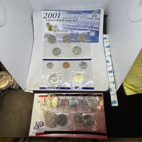 2001 “P & D" U.S.MINT - PROOF SET-OGP + COA -20 COINS, | eBay