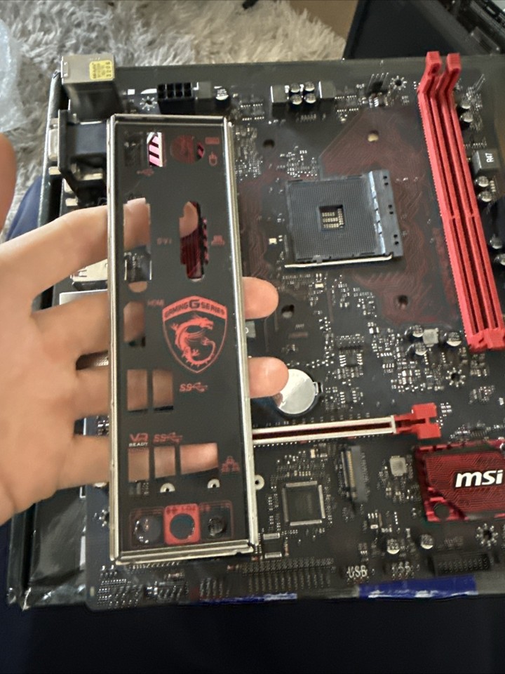 MSI B350M Gaming Pro AM4 Micro-ATX Motherboard *fully Working* | eBay UK