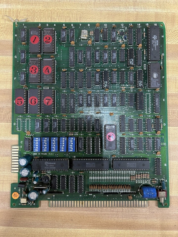 Cherry Master by Dyna 3 8 liner CGA cherry master Arcade board slots | eBay