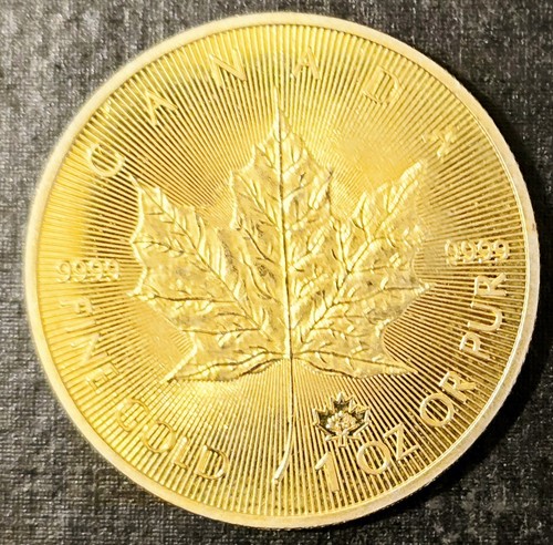 2021 Canadian Gold Coin 1 oz OR PUR .9999 FINE GOLD | eBay