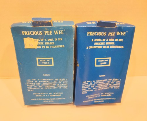 Vintage Uneeda Precious Pee Wee Old Fashion Collectible Doll Bundle New ...