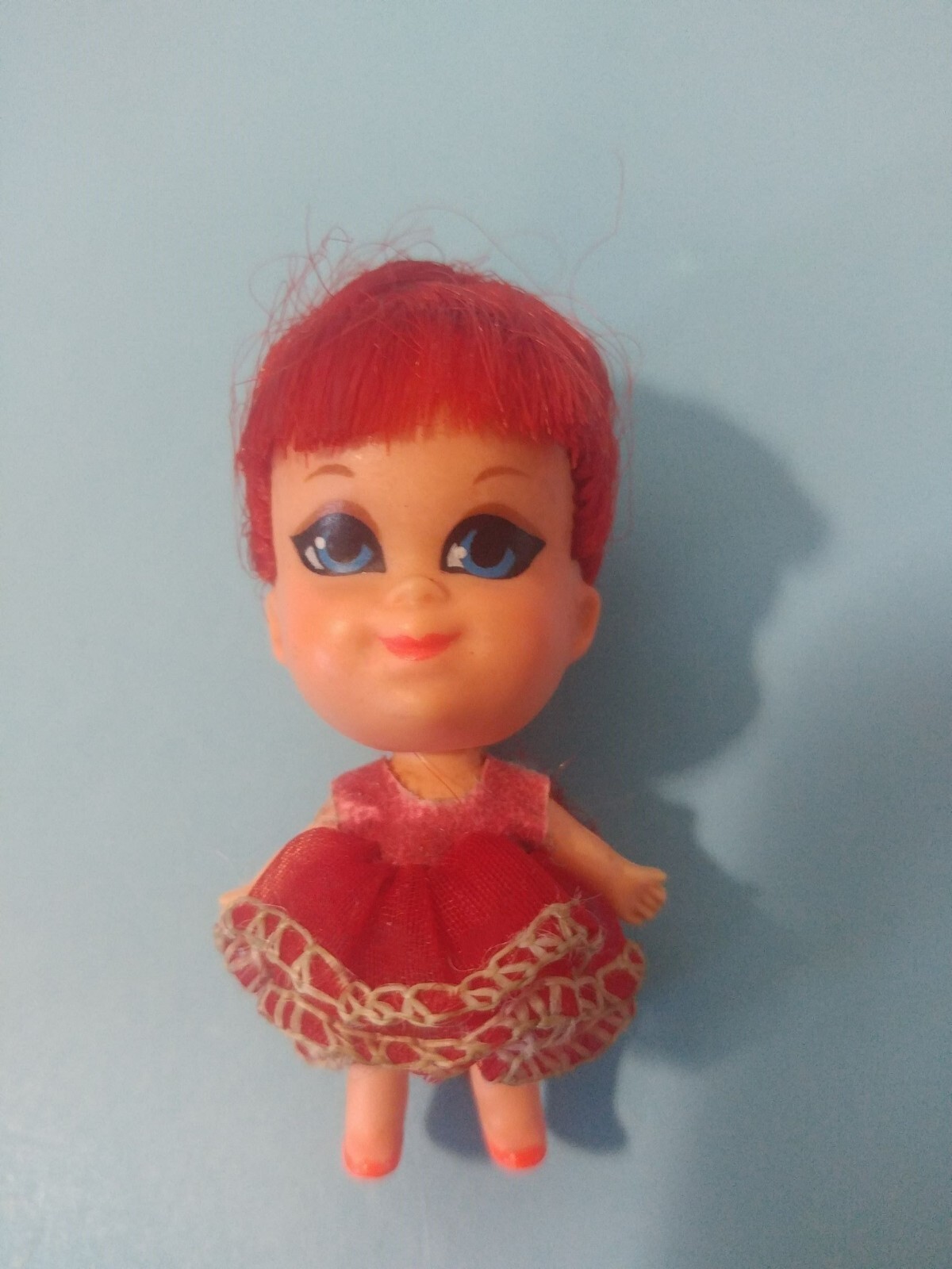Vintage Little Kiddles Kolognes Rosebud Doll #3702 HTF Mini Doll 1967 ...