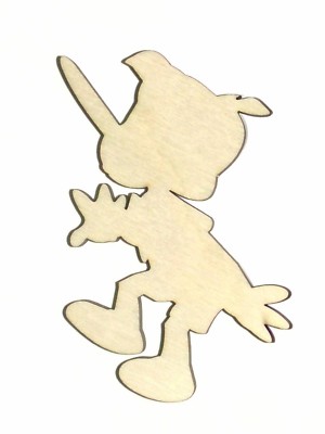 Pinocchio Unfinished Wood Shape Cut Out P11365 Crafts Lindahl ...