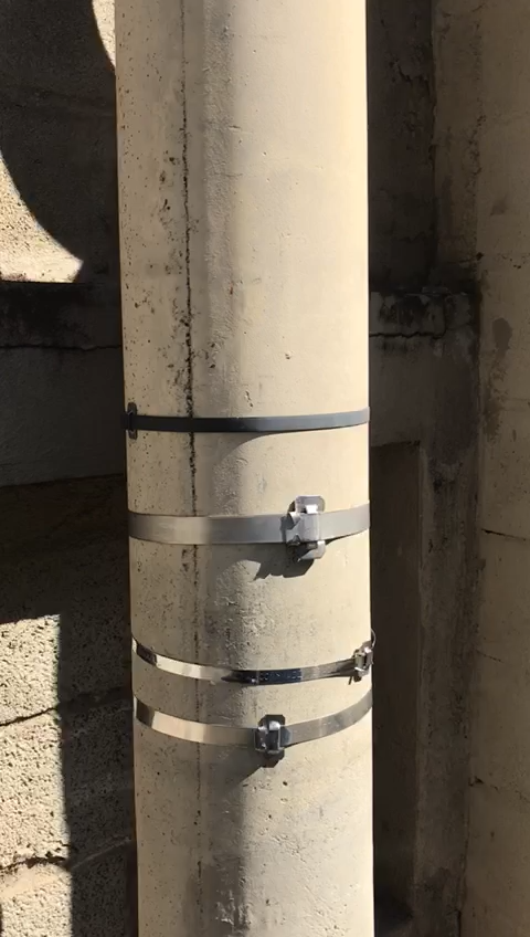 304 Stainless Steel Single Bolt 3/4" Flared Leg Bracket 25/Box ...