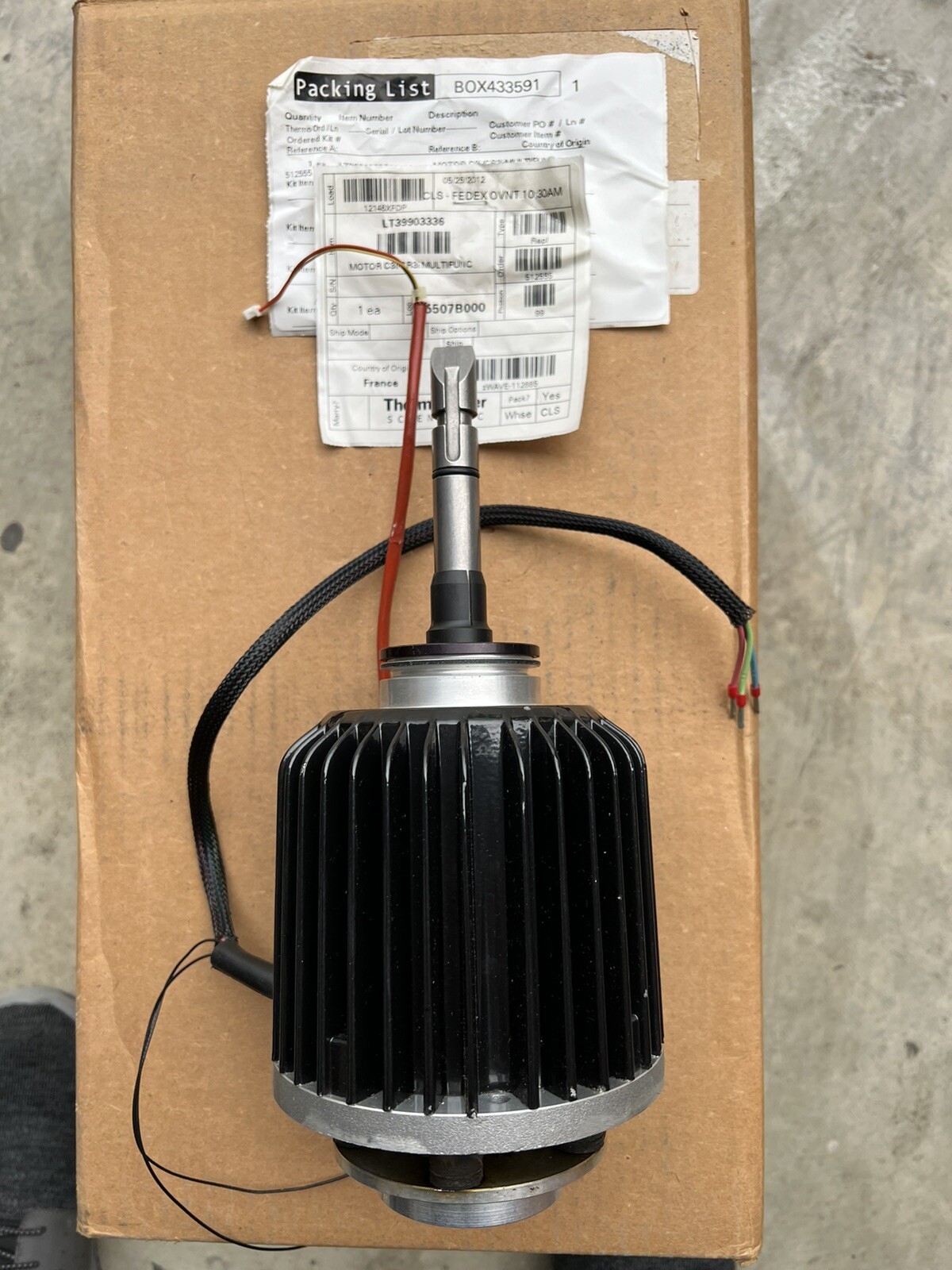 Thermo/Jouan C3i/CR3i Multifunction Centrifuge (Motor Only) | eBay