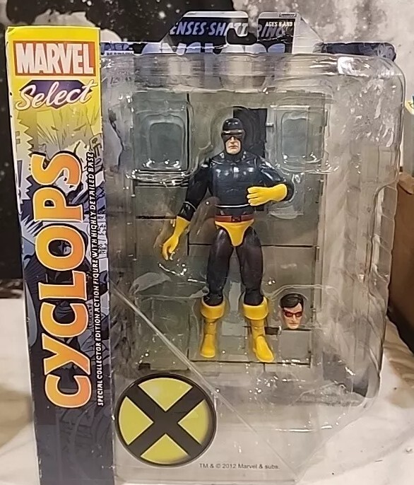Marvel Select Uncanny X-Men Danger Room Cyclops 7" Action Figure NEW IN BOX