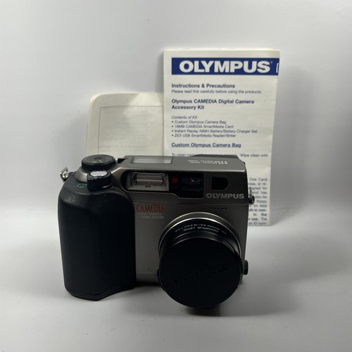 Olympus Camedia C-3000 ZOOM 3.3 Megapixel 3x Zoom Digital Camera ...