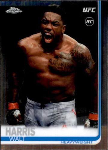 Walt Harris 2019 Topps Chrome UFC Rookie Card #86 | eBay