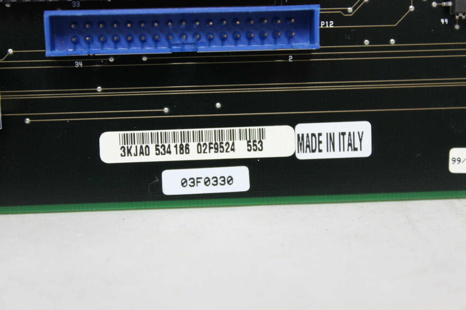 IBM 03F0330 MOTHERBOARD 5494 I386 SX16 WITH MEMORY 02F9524 WITH ...