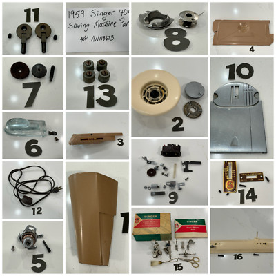1959 SINGER 404 SEWING MACHINE PARTS | eBay