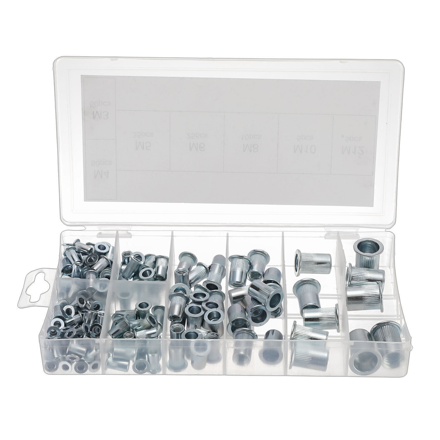 Professional 300PCS Hand Nut Tool M3- M12 Repair Kit Riveter Rivnut Gun ...