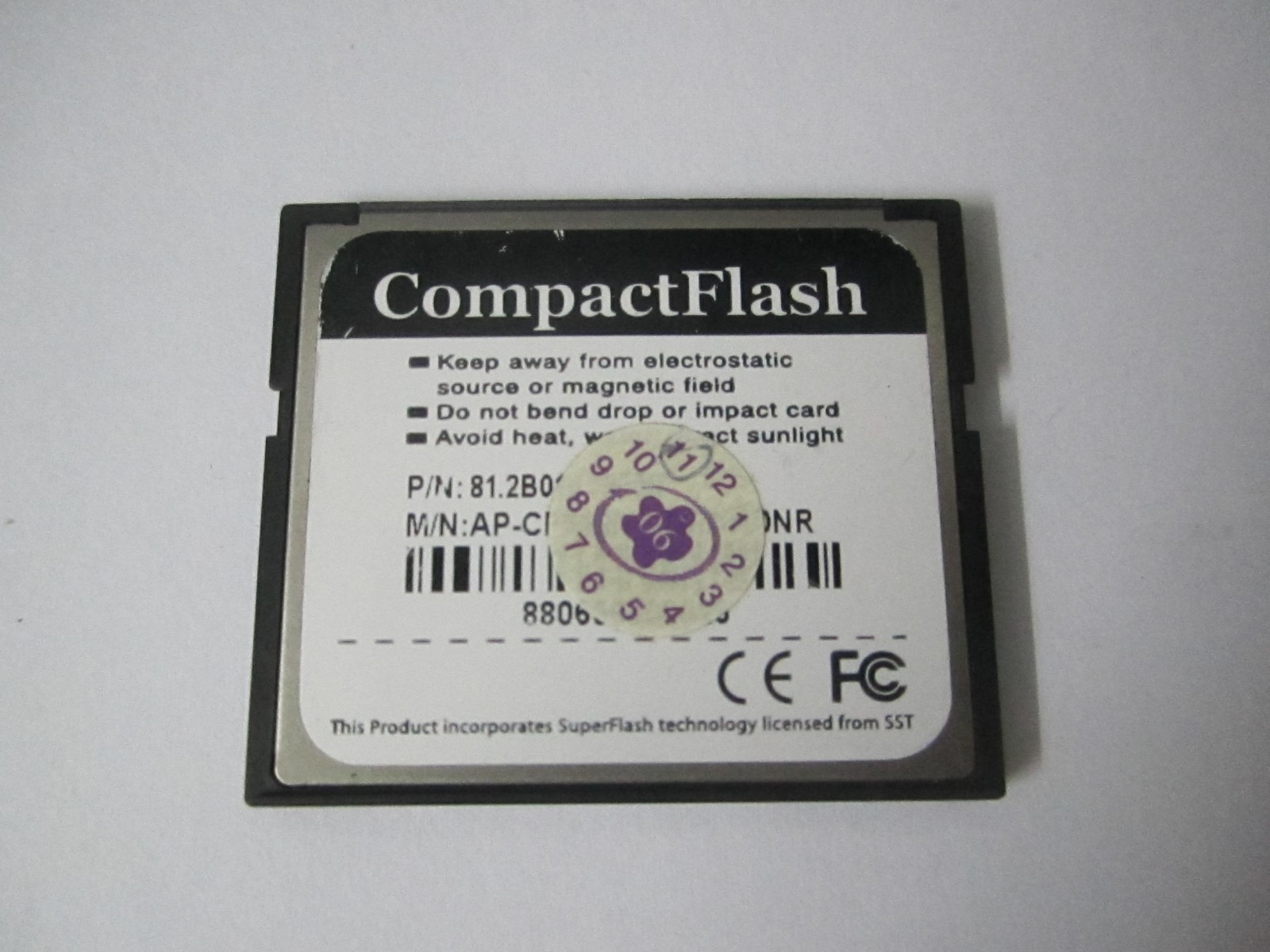 Apacer 512MB CompactFlash CF Memory card Industrial Compact Flash Card ...