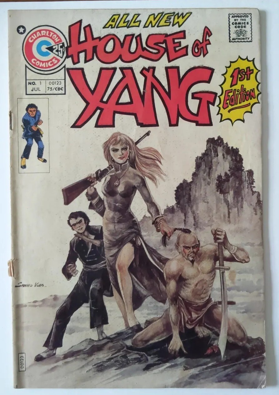 House Of Yang #1 - Charlton Comics Sanho Kim Painted Babe Cover ...