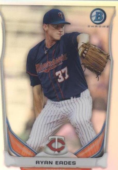 2014 Bowman - Prospects Chrome Ryan Eades #BCP8 Refractor /500 (RC) for ...