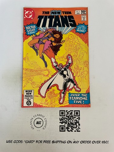 The New Teen Titans # 3 VF/NM DC Comic Book Raven Robin George Perez 33 ...