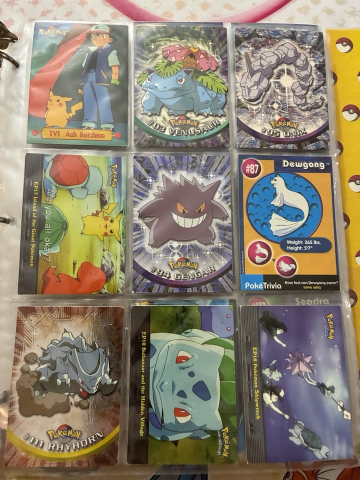 Vintage Pokemon Card Lot Topps Foil Etc Fire 300+ Charizard Gengar Two ...