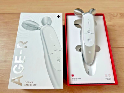 Medicube AGE-R Derma EMS Shot Facial Massager Skin Tightening Anti ...
