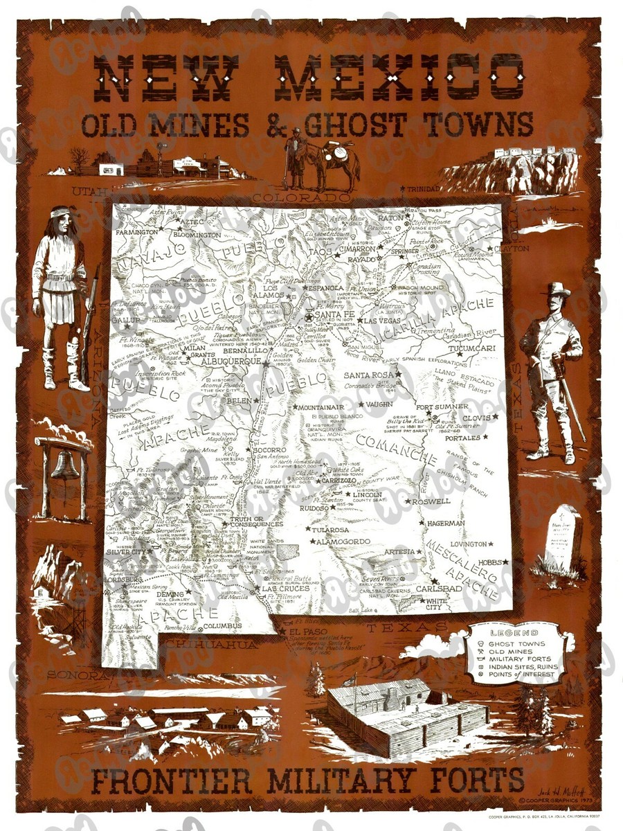 Alamogordo New Mexico Tourism Map