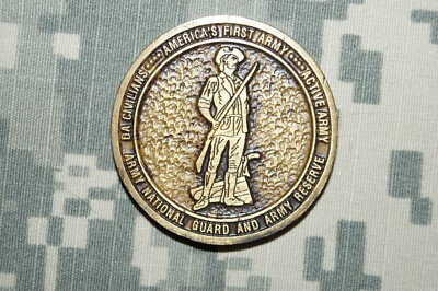 Challenge Coin US Army Readiness Group Ft Lee Virginia Active Guard ...