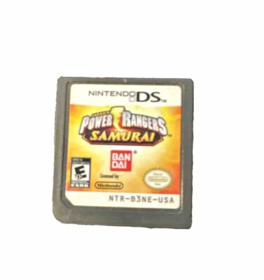 Power Rangers Samurai (Nintendo DS, 2011) Game Cartridge Only ...