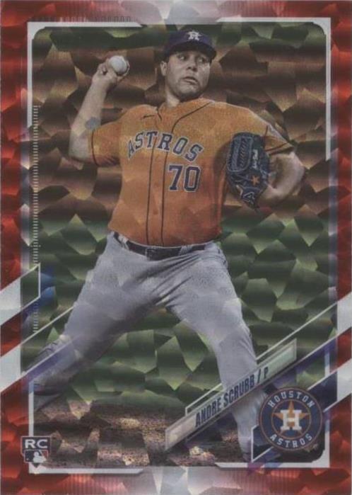 2021 Topps - Andre Scrubb #384 Red /199 (RC) for sale online | eBay
