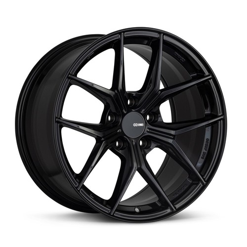 ENKEI TSR-X 18x8.5 5x114.3 +38 GLOSS BLACK 10 SPOKE 4 WHEELS SET | eBay