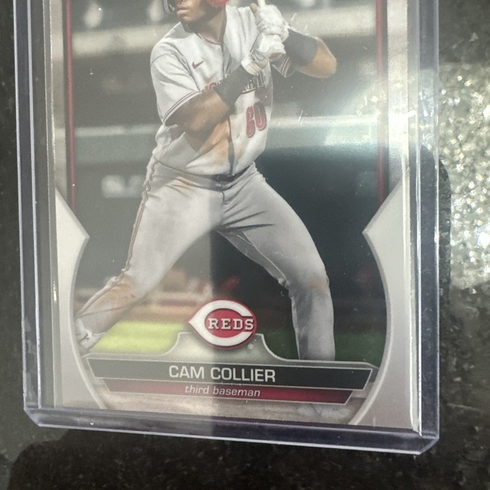 2023 BOWMAN CHROME PROSPECT 1ST CINCINNATI REDS - CAM COLLIER #BCP-125 ...