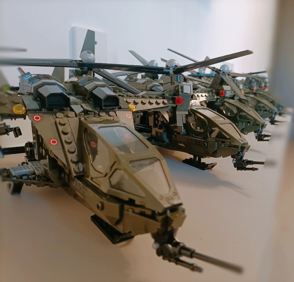 Mega Bloks Halo UNSC Falcon Sweep Building Blocks HDP62 Model Gift | eBay