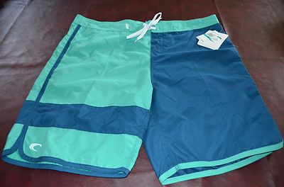 Teal Cove Mens Trunks Shorts Swimtrunks New With Tags Size 40 Teal
