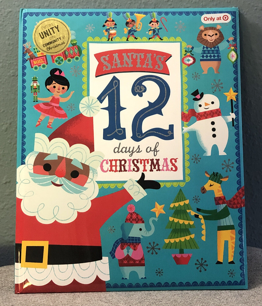 Wondershop Santa's 12 Days of Christmas Exclusive Edition Target Book ...