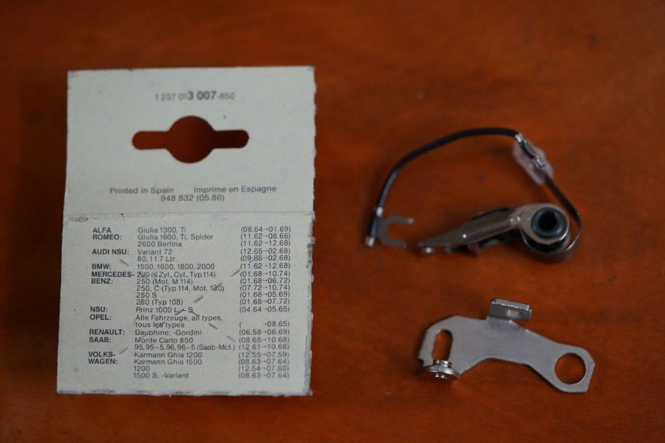 Bosch Contact Set Points 01003 1237013007 | eBay