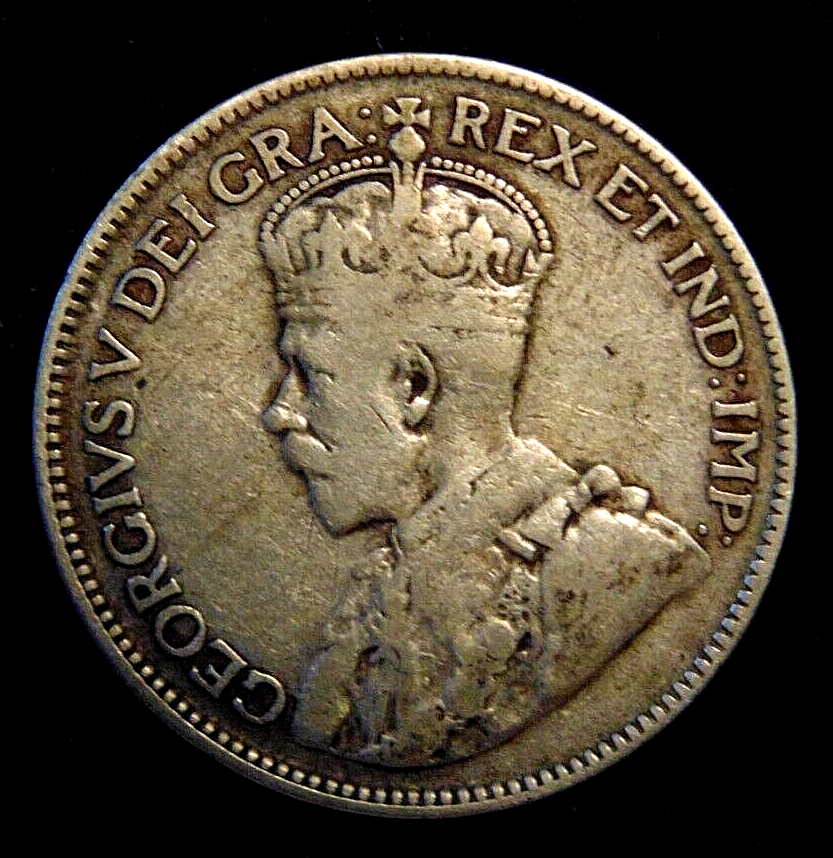 1929 Canada Twenty Five 25 Cent Silver Quarter KING GEORGE V Coin | eBay