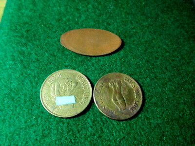 TWO HEADS OR TAILS COINS AND ONE GOLDEN GATE BRIDGE TOKENS. | eBay