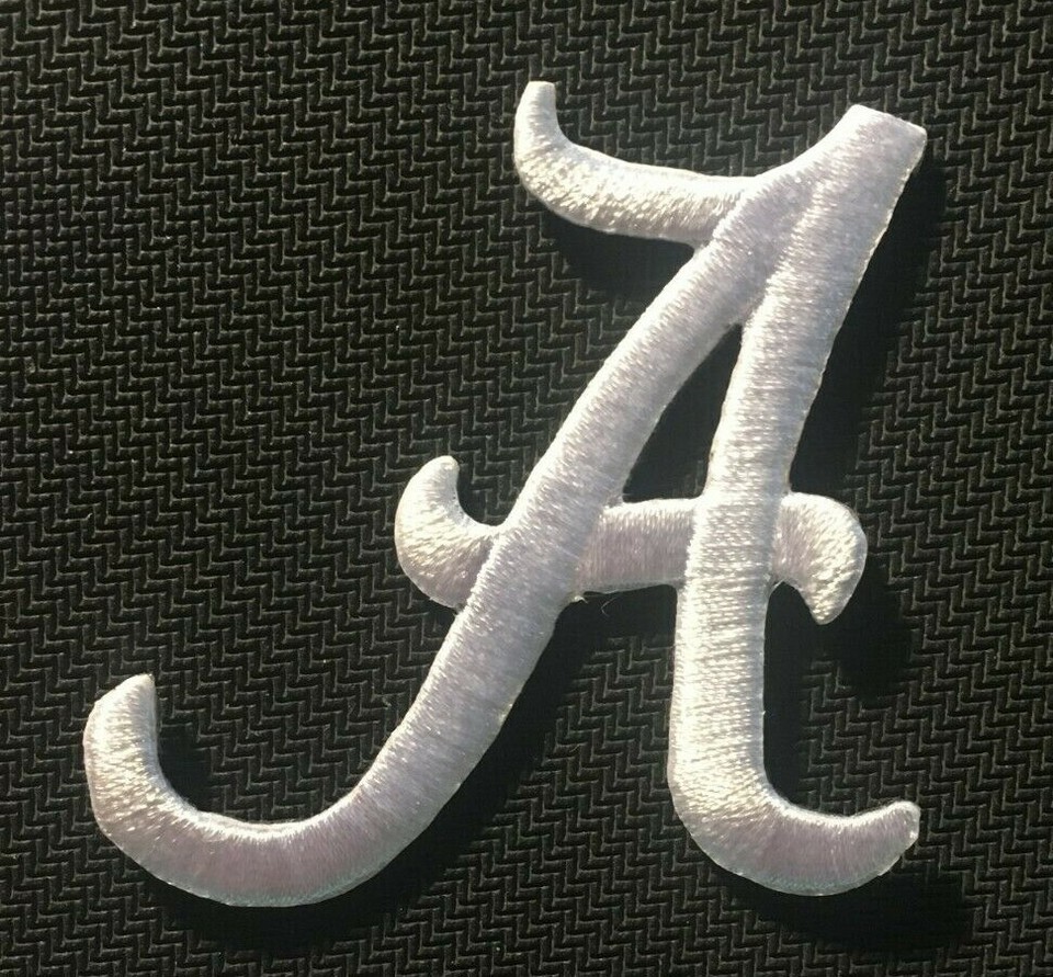 alabama patch crimson tide A patch Alabama A iron on 2.25" tall Alabama ...