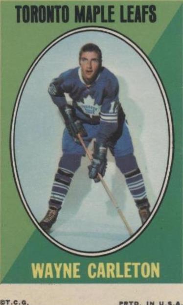 1970-71 Topps - Sticker Stamps Wayne Carleton for sale online | eBay