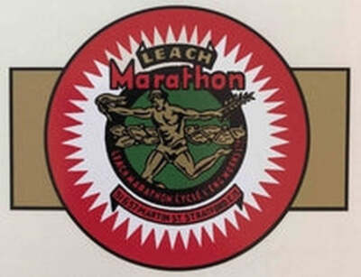 Leach Marathon Seat Tube Decal | eBay