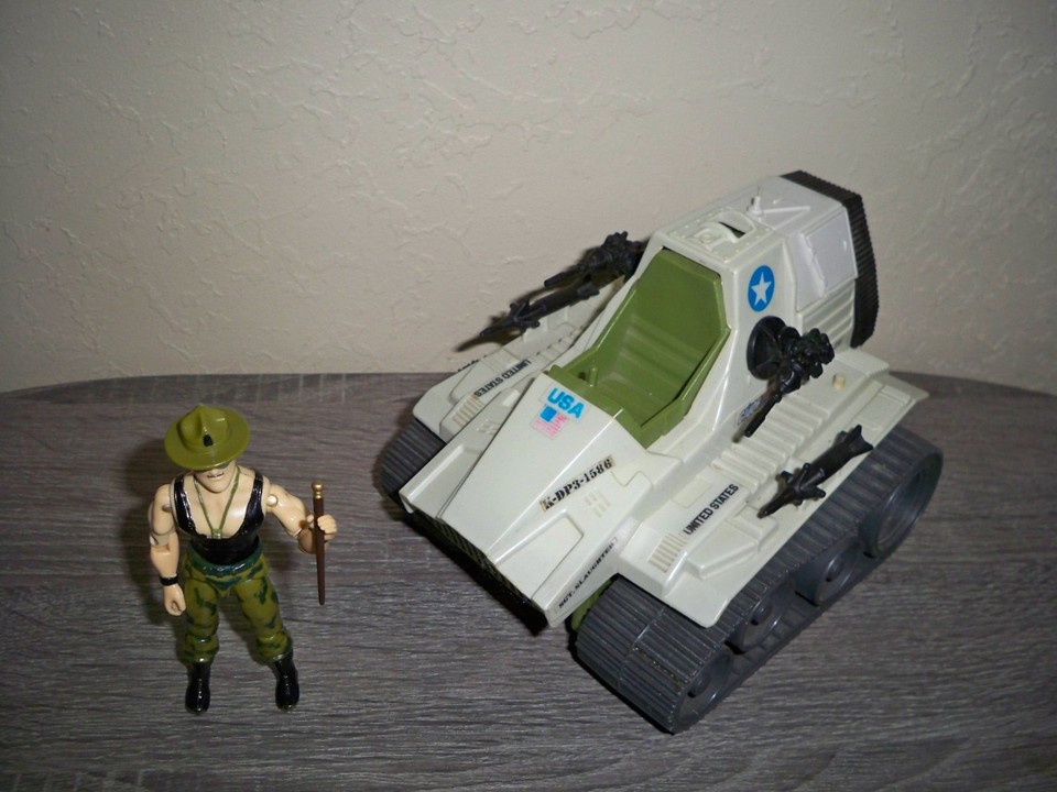 Triple T Tank SGT Slaughter 100% COMPLETE REPRO BATON 86 GI Joe ...