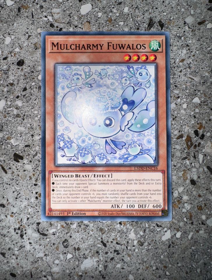 Yugioh TCG Mulcharmy Fuwalos L5DD-ENC16 1st Edition NM-M Combined Ship ...