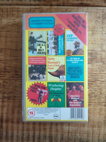 Monty Python’s Flying Circus Series 2 Episodes 1-4 - VHS Video Cassette ...