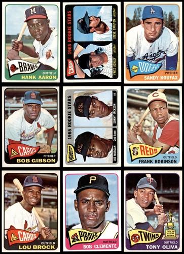 1965 Topps Baseball Complete Set 8 - NM/MT 6364035 | eBay