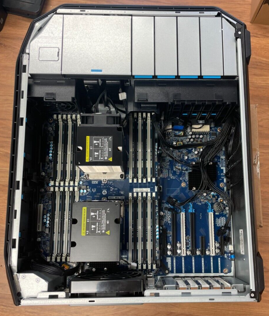 New HP Z8 G4 Workstation BAREBONE System Chassis - DUAL Heat Sinks ...