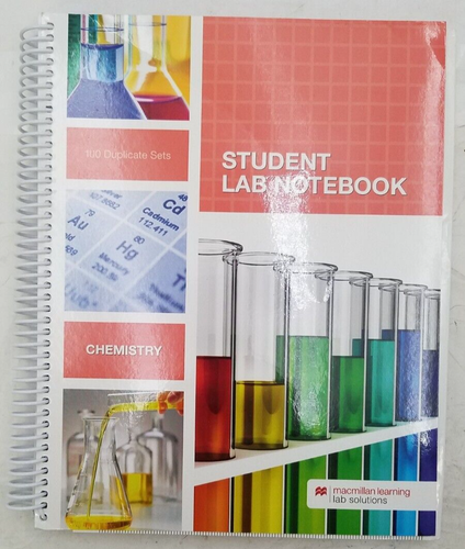 Student Lab Notebook Chemistry 100 Duplicate sets - 9781533969521 ...